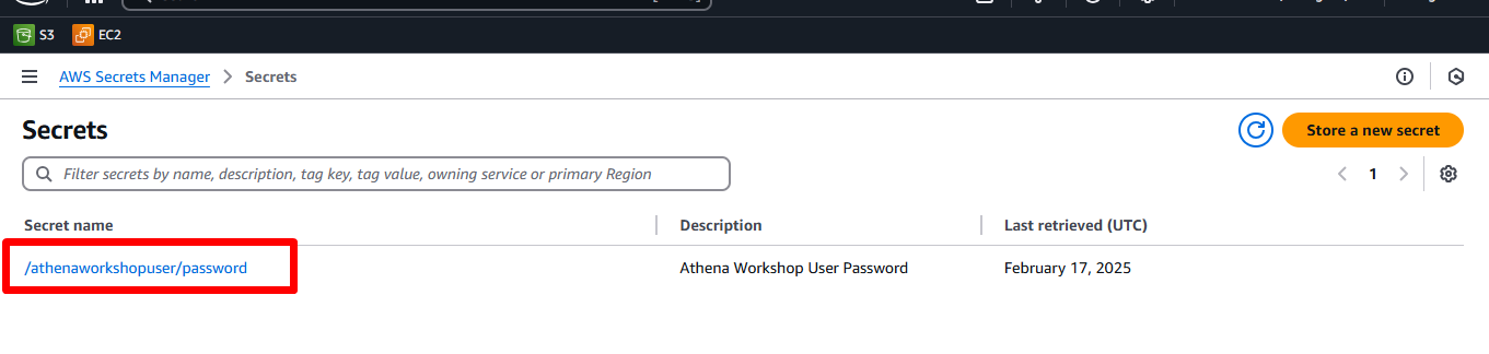 Athena Workgroups :: AWS System Manager